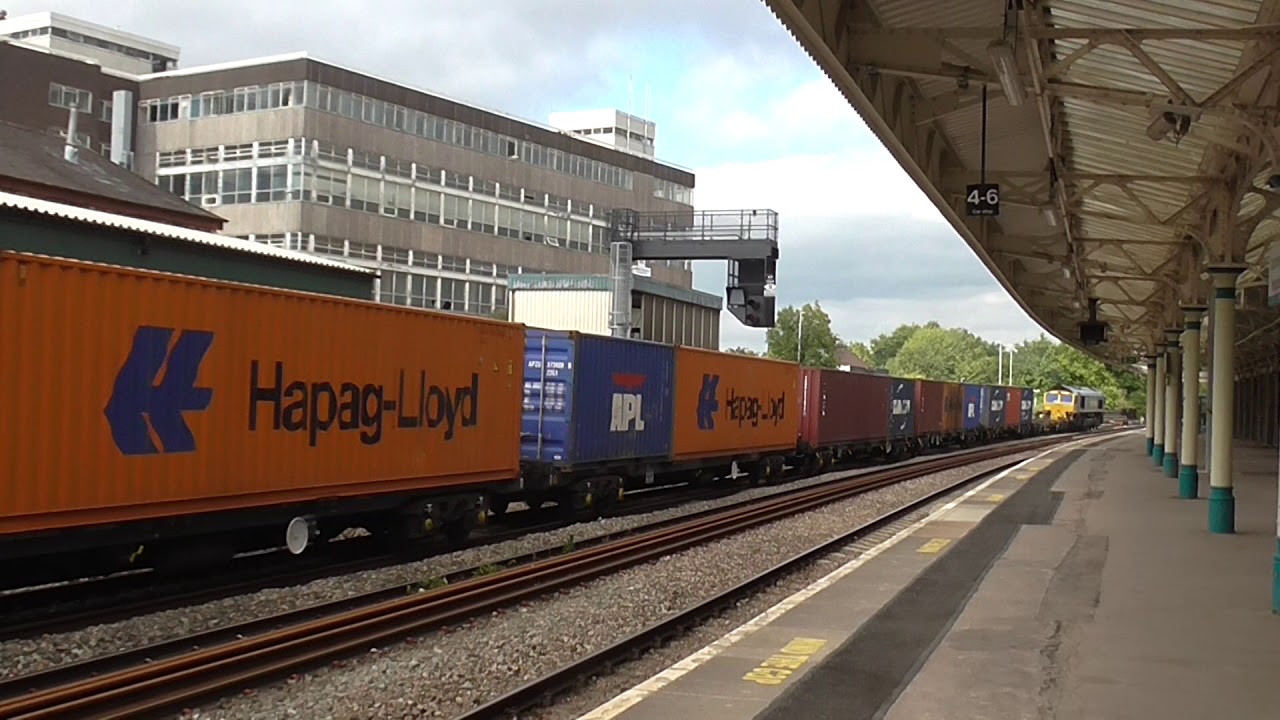 Freightliner Class 66 no: 66542 @ Newport {478Y} 14/08/2018. - YouTube