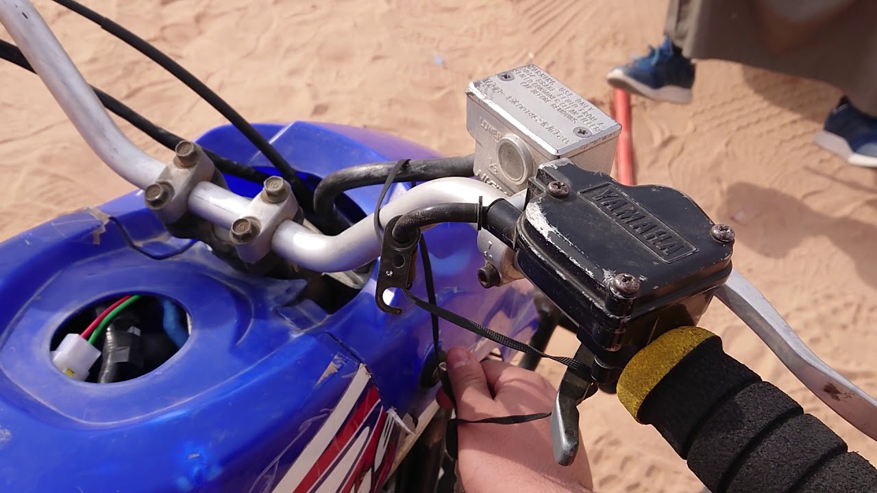 Yamaha blaster swap r3 - YouTube