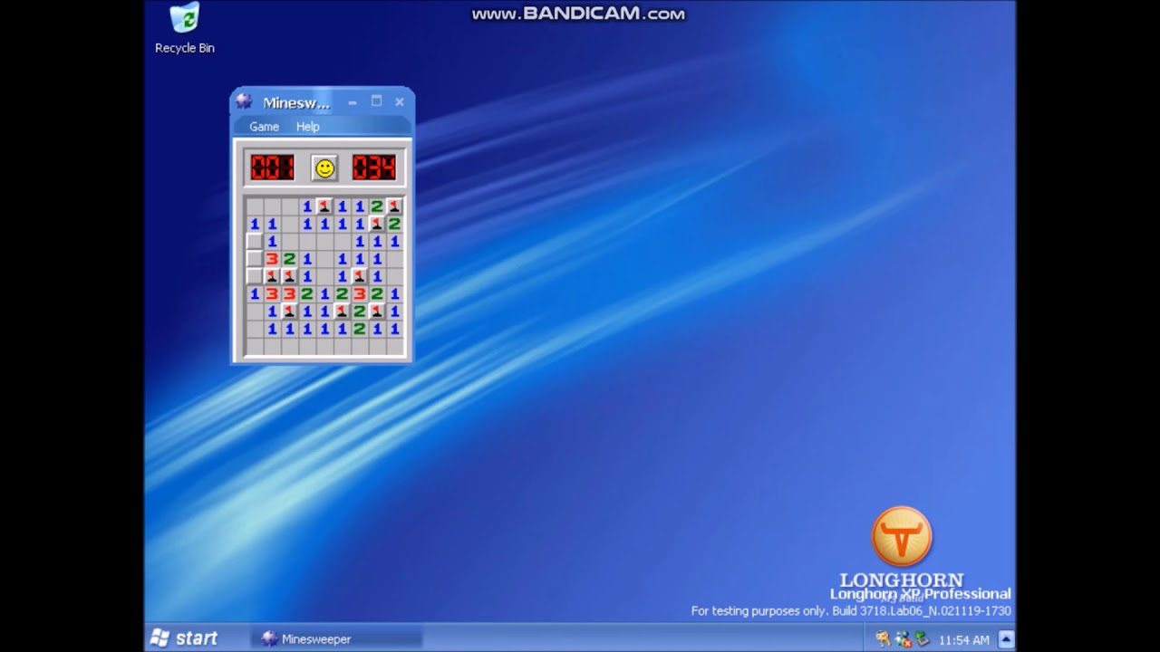Windows Longhorn Build 3718 - YouTube