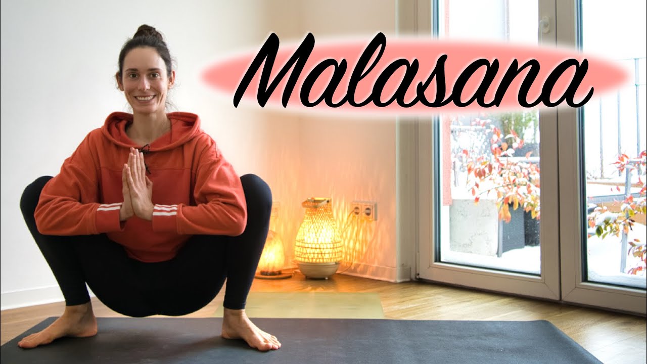 MALASANA | 1 minute yoga asana for BEGINNERS - YouTube