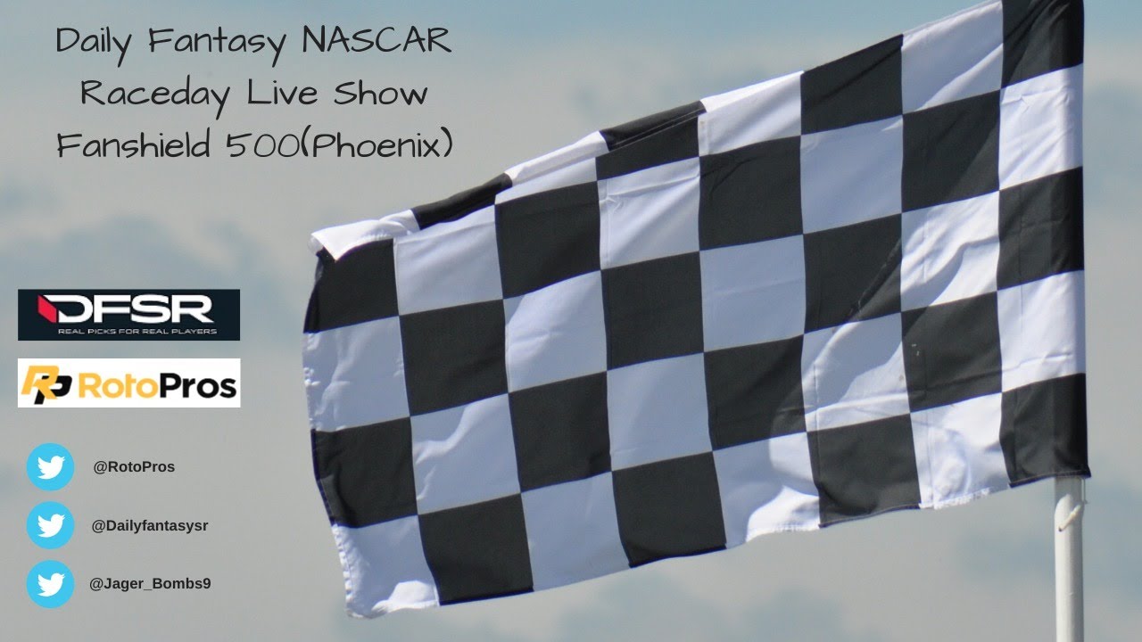 Daily Fantasy NASCAR Raceday Show - Fanshield 500 - YouTube