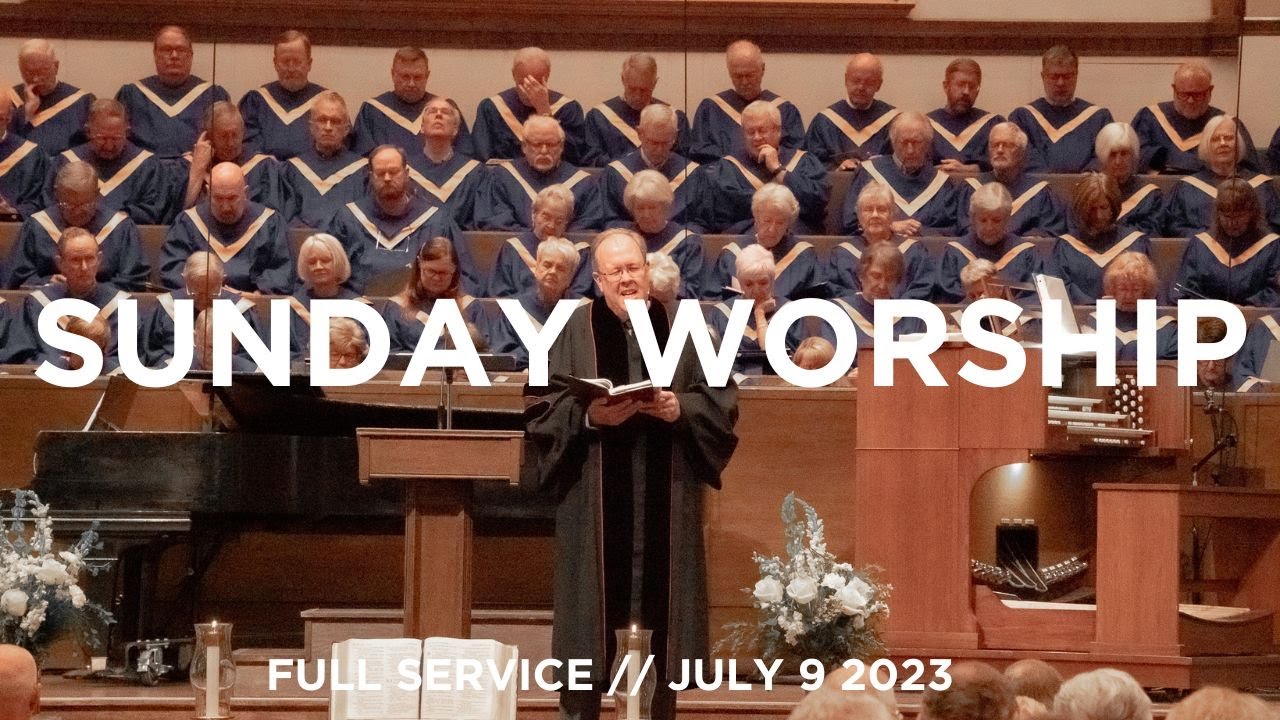 July 9 // First Pres // Online Worship // 8:30am ( Sanctuary ) Matt ...