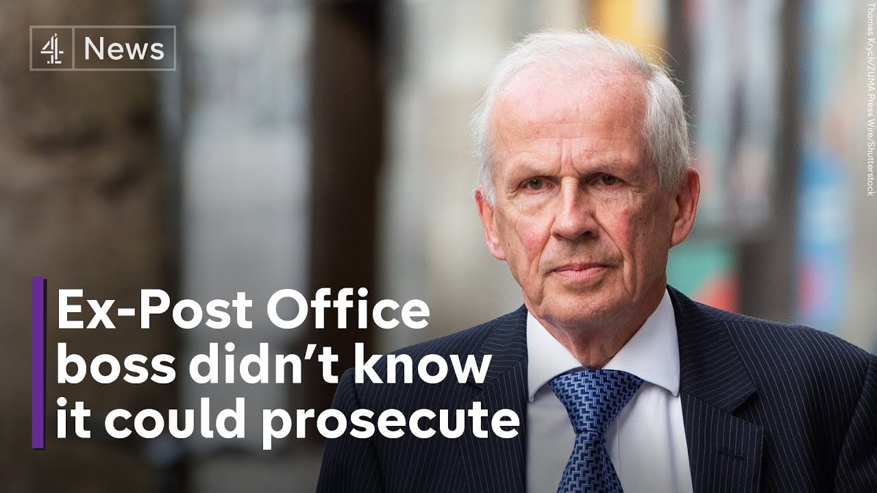 Former Post Office boss says he didn’t know they were prosecuting ...