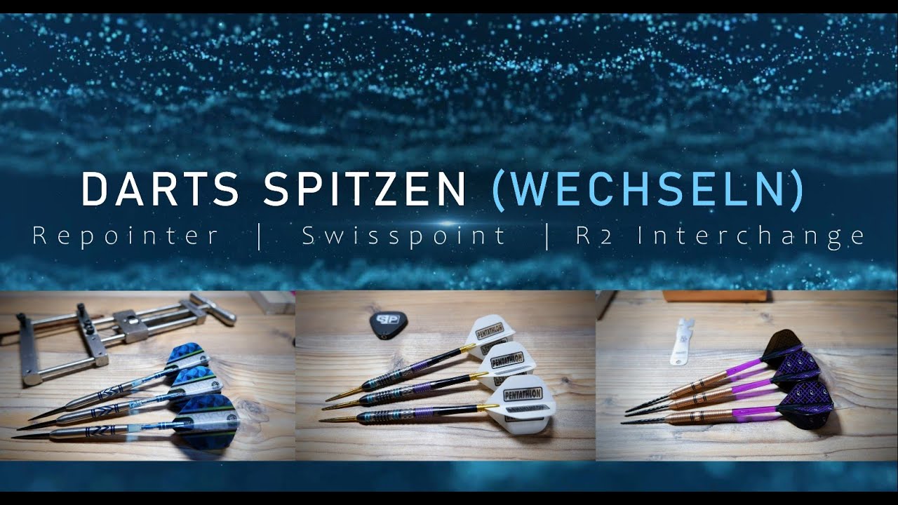 Darts Spitzen (wechsel): 🤔REPOINTER | 👌Target SWISSPOINT | ☺One 80 R2 ...
