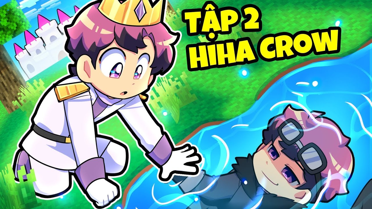 VÌ DÍNH LỜI NGUYỀN NÊN HIHA TRỞ THÀNH NGƯỜI QUẠ ĐEN TRONG MINECRAFT ...