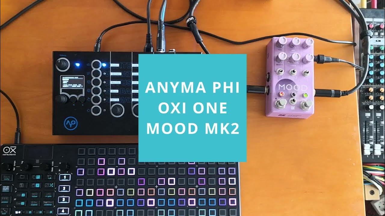 Anyma Phi and Anyma V physical modeling synth with Chase Bliss Mood mk2 and OXI One - YouTube