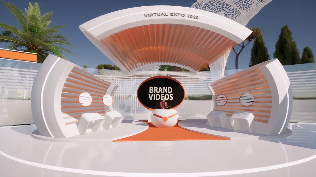 virtual event island - YouTube