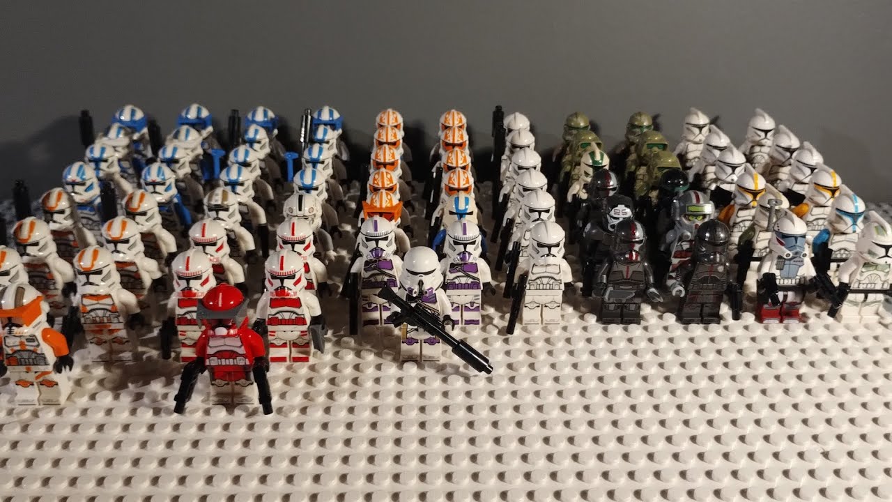 Lego Star Wars clone army showcase video -March 2024 - YouTube