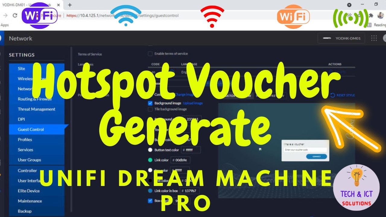 Voucher Create in Unifi Hotspot Manager || Unifi Dream Machine Pro || - YouTube
