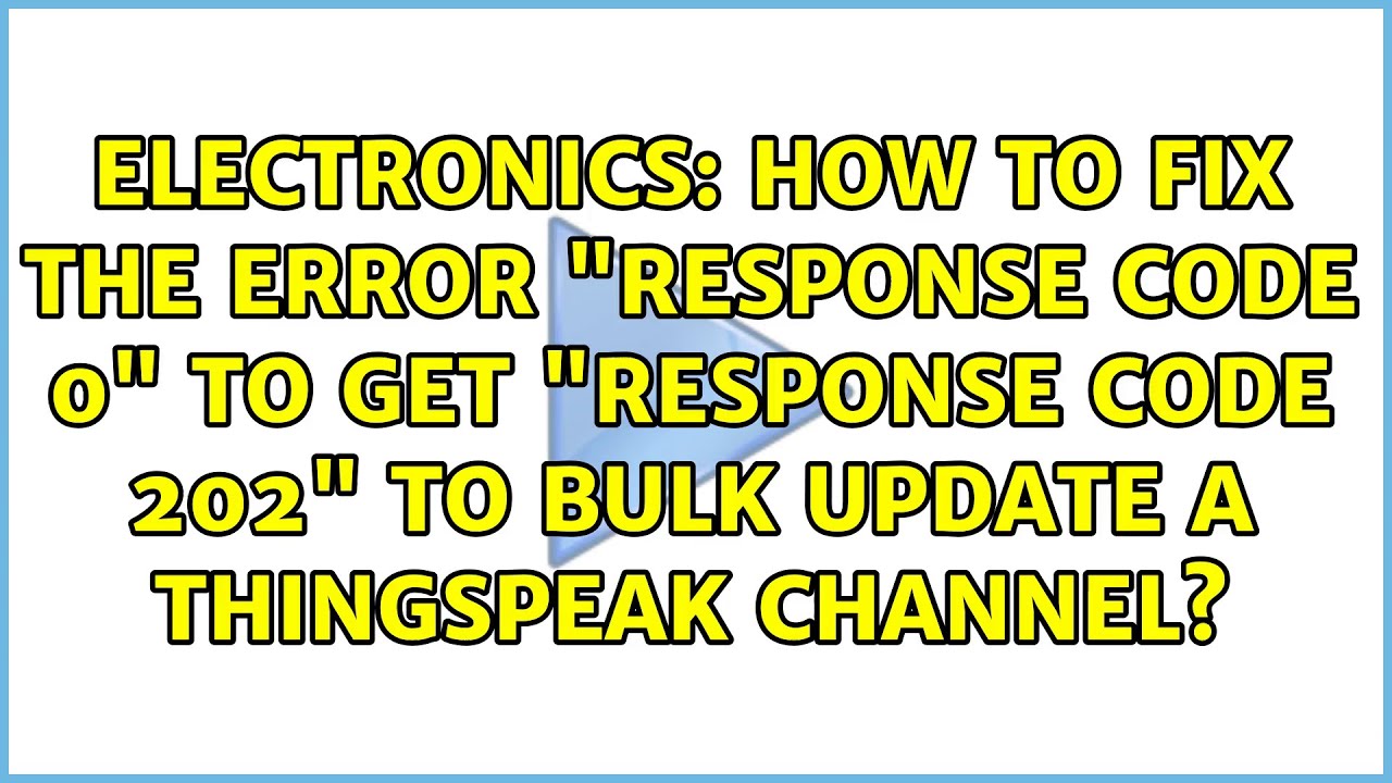 How to fix the error "Response code 0" to get "Response code 202" to ...