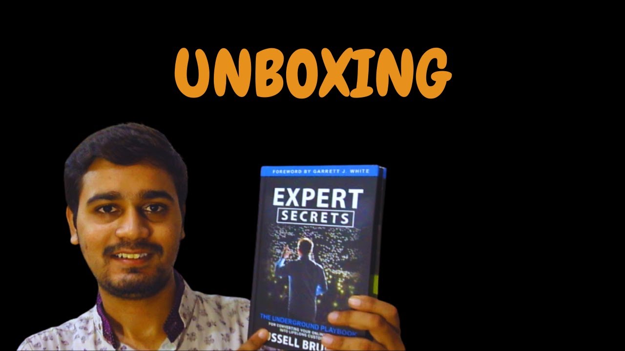 Expert Secret Book Unboxing || Russell Brunson Book Unboxing & Review ...