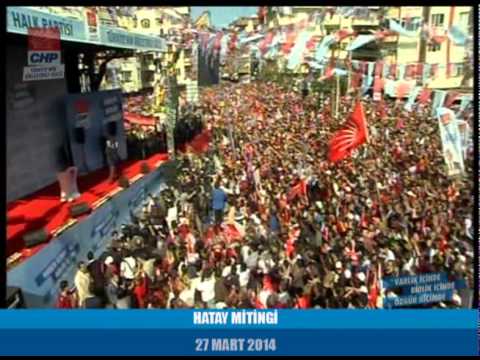 HATAY MITINGI 27/03/2014