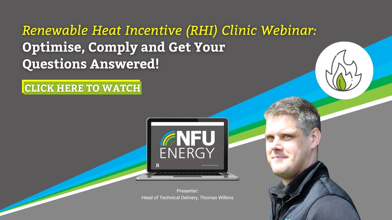 Renewable Heat Incentive (RHI) Clinic Webinar: Optimise, Comply and Get ...