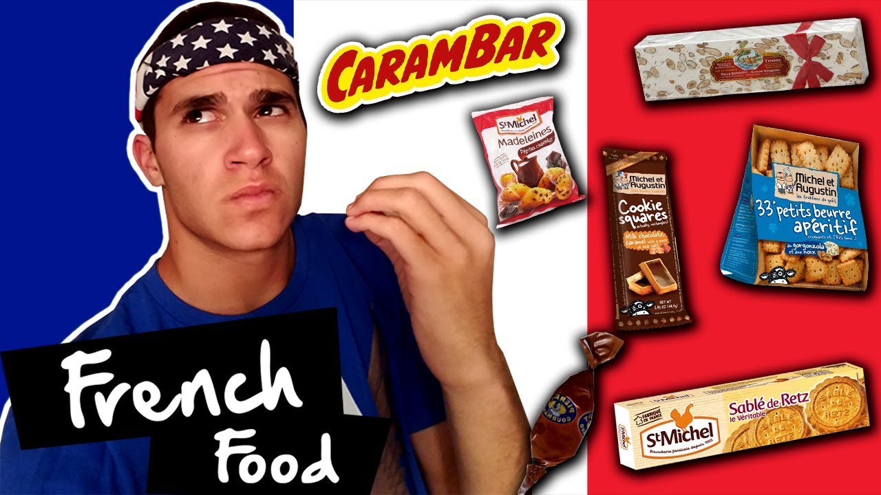 American Tries French Food!!! | Taste & Curiosity Box - YouTube