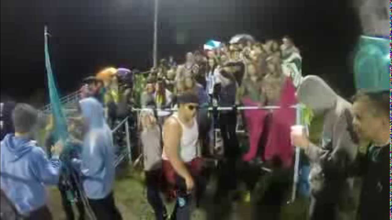 Garber High School Hype Student Section - YouTube