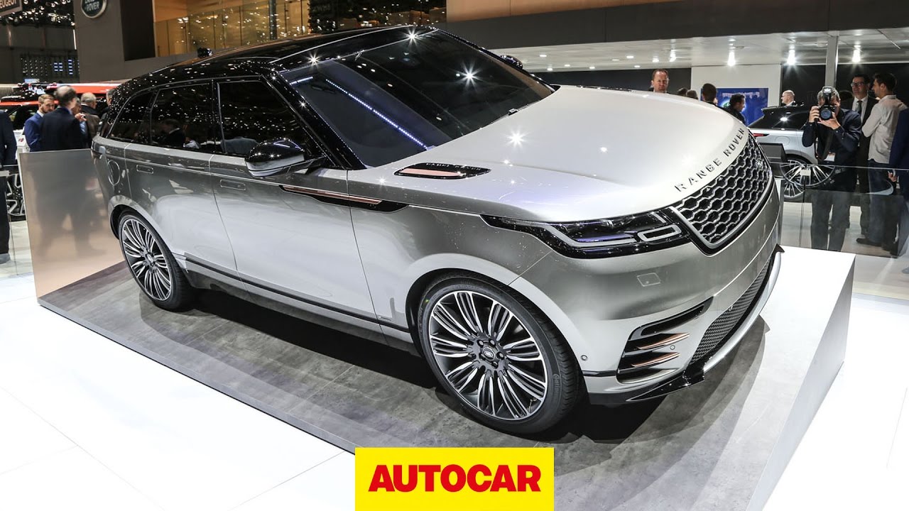 Range Rover Velar revealed | Geneva Motor Show 2017 | Autocar - YouTube