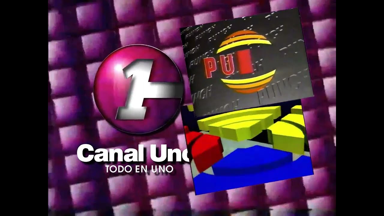 IDs Canal Uno Colombia con PUNCH y Colombiana de Televisión -1998 ...