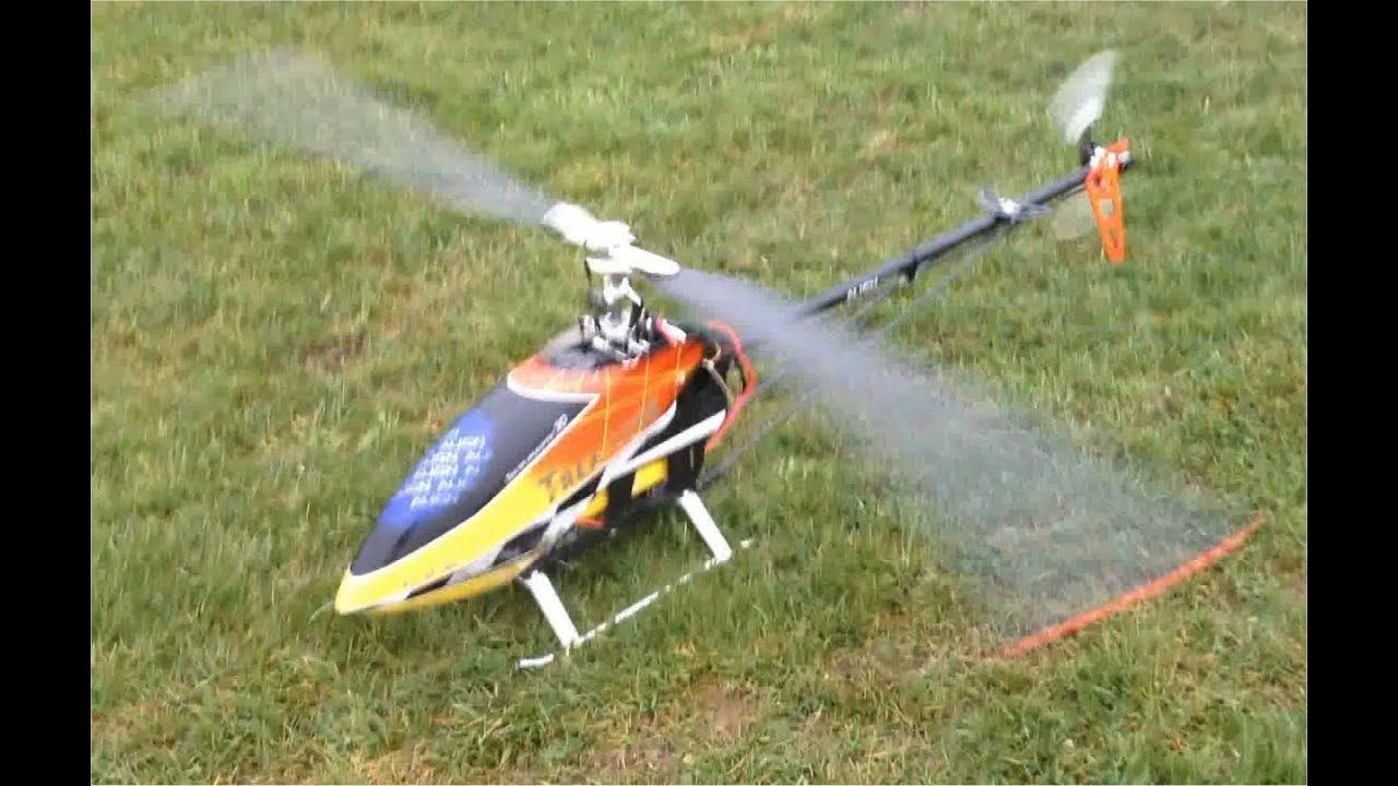 T Rex 700E Zálet - YouTube