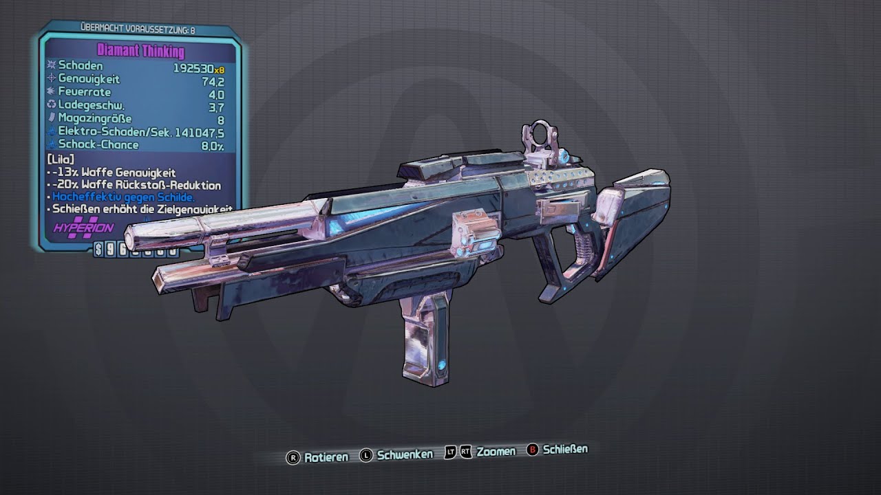 Borderlands 2 - Hyperion Shotguns: Thinking - YouTube