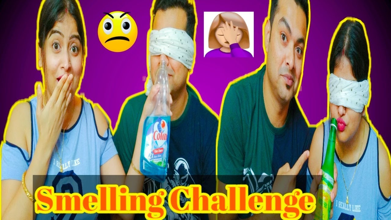 Smelling Challenge! 🤣 | #payalworld - YouTube