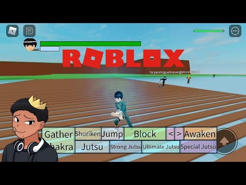 the most weirdest but fun Naruto game I ever see ninja magic (roblox ...