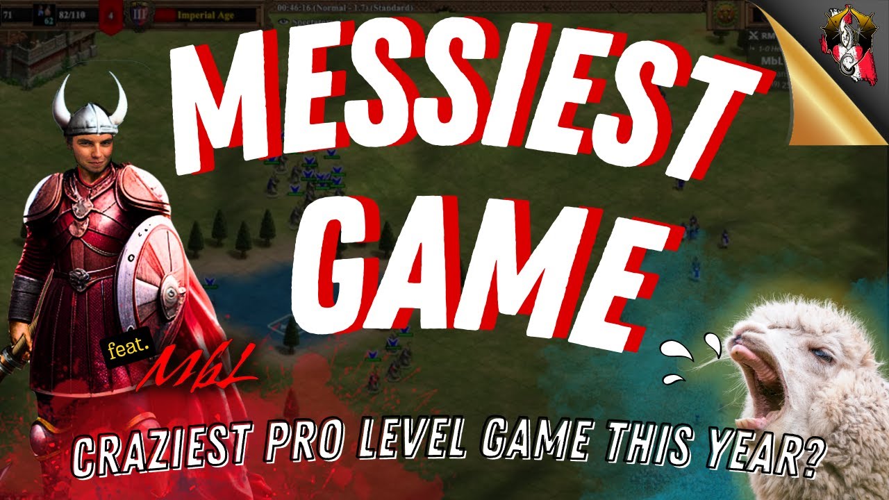 Messiest Pro AoE2 Game in a LONG time... - YouTube