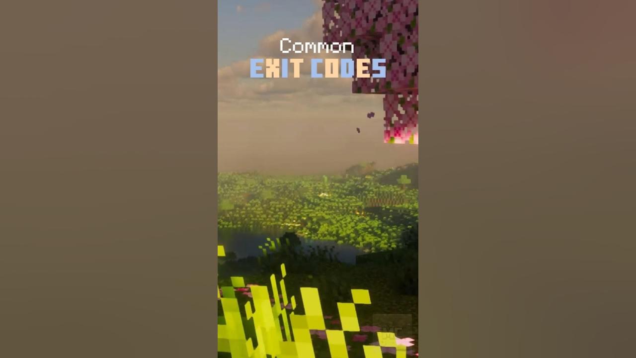 Minecraft Keeps Crashing? Here's What Those Codes Mean! (And how to fix them!) ⛏️ - YouTube