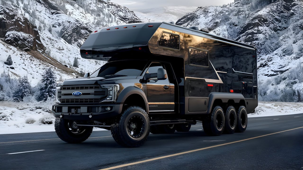 "2025 Ford Motorhome Camper Truck: The Ultimate Adventure Machine ...