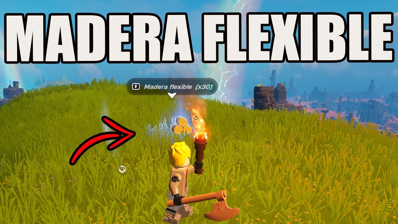 COMO CONSEGUIR MADERA FLEXIBLE EN LEGO FORTNITE | DONDE ENCONTRAR ...
