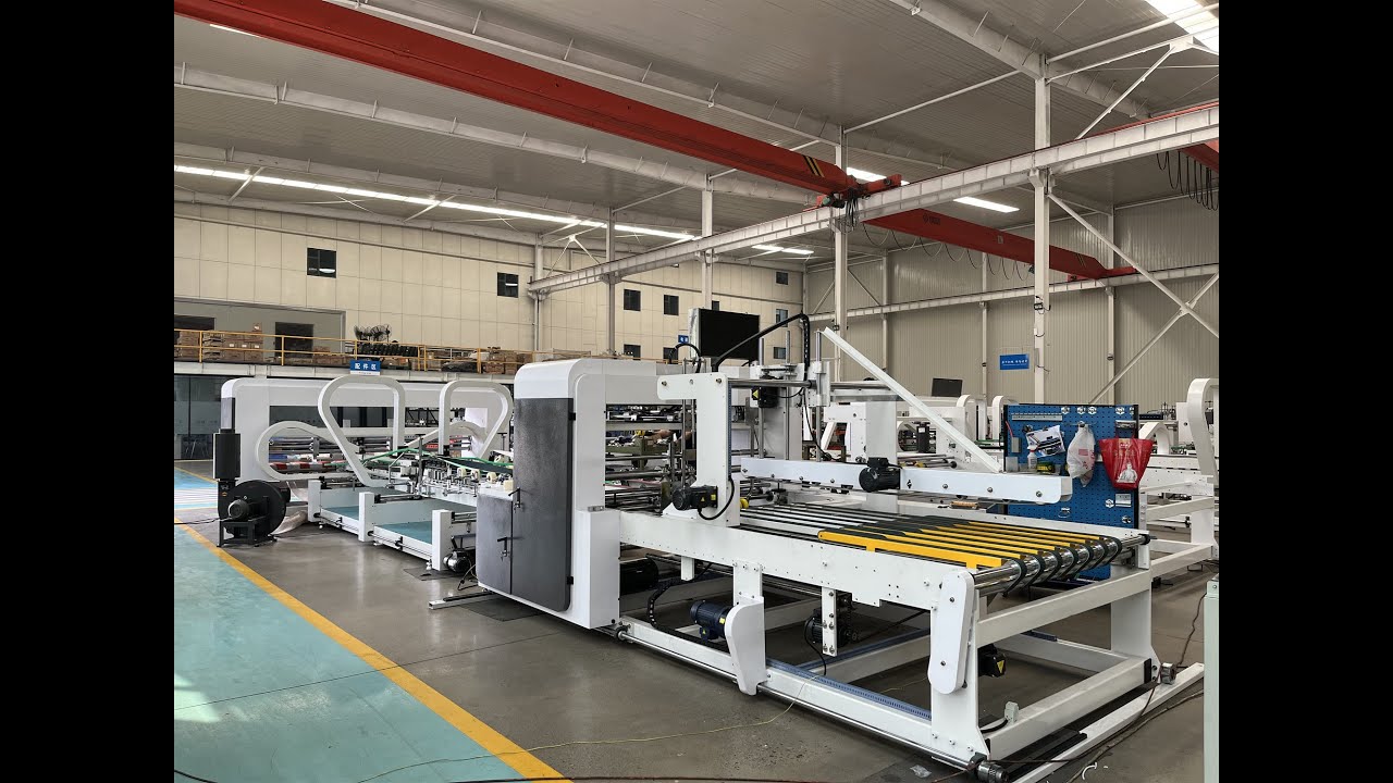 XY-FFG(NEW) fully automatic intelligent folder gluer machine#xinyu # ...