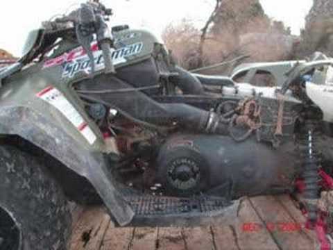 ATV wreck - YouTube