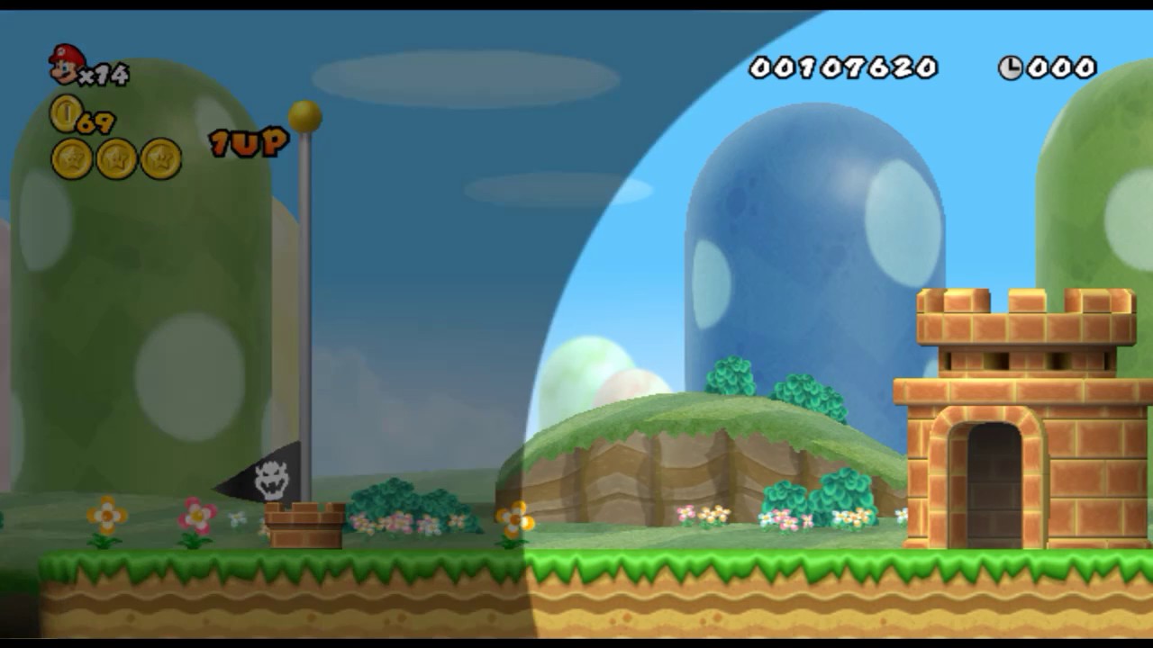 Playing New Super Mario Wii - YouTube