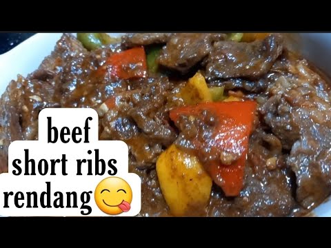 BEEF SHORT RIBS RENDANG | SOUTH-EAST ASIAN CUISINE - YouTube