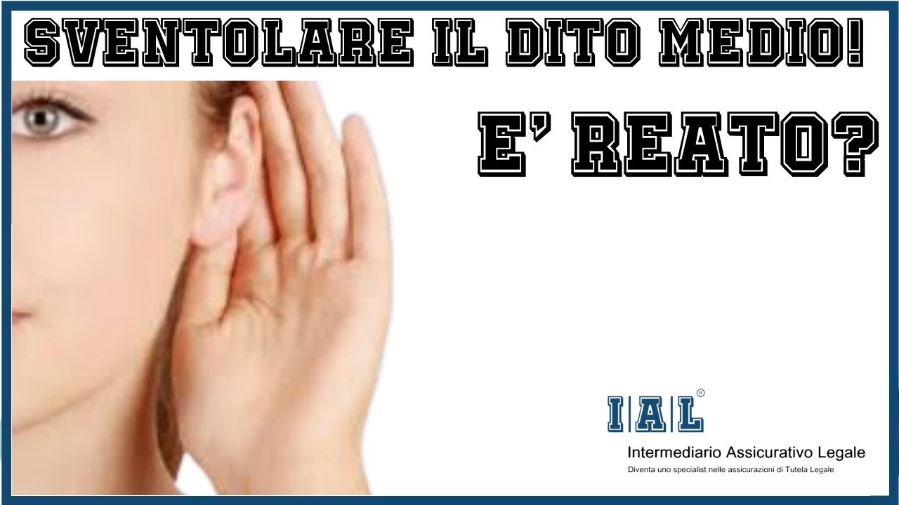 Sventolare il dito medio! E’ reato? - YouTube