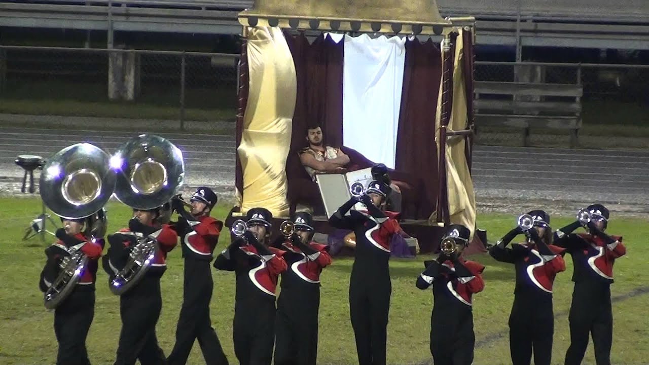 MCHS Mighty Marching Mustangs at the Garner Classic 2015 - YouTube