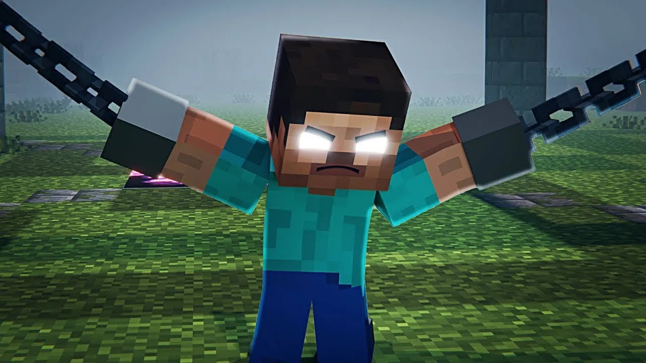 The Ultimate battle of HEROBRINE - (Minecraft Animation) #minecraft # ...