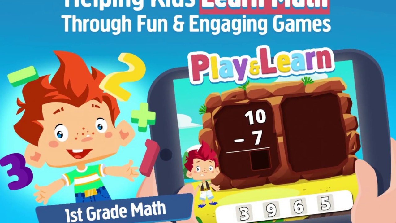 First Grade Math - Play & Learn - Fun math - YouTube