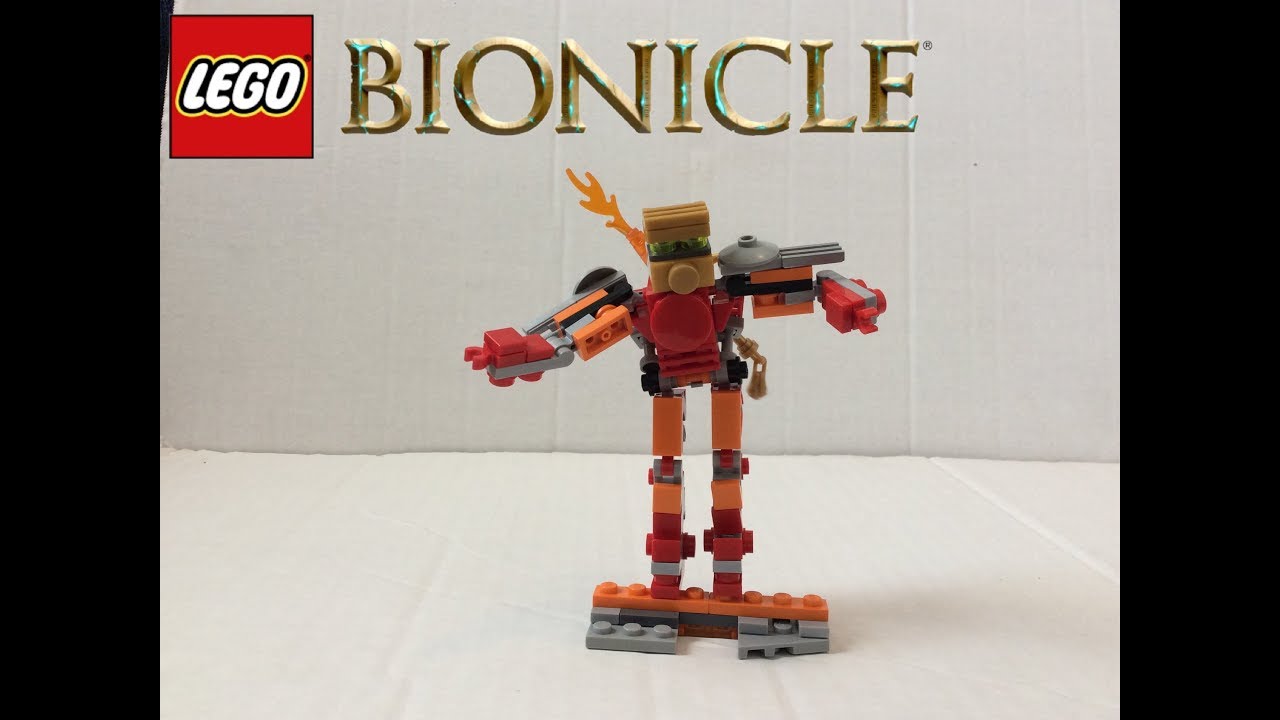 LEGO Bionicle brick built Tahu master of fire 🔥 - YouTube
