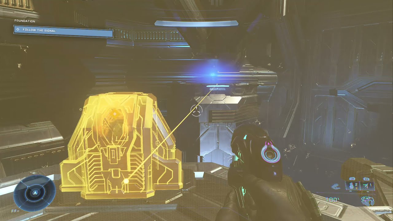 Plant A Power Seed To Activate The Light Bridge - Halo Infinite - YouTube