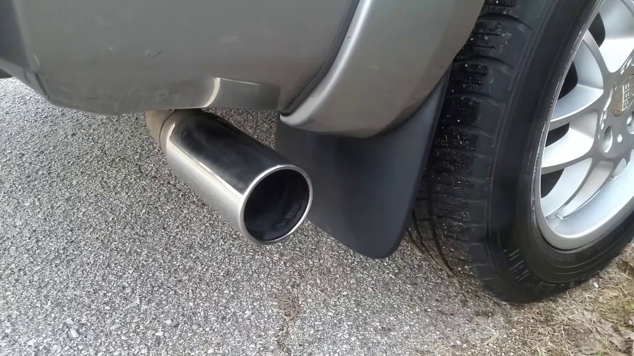2007 Tundra XSP Stock Exhaust Clip Before Supercharger - YouTube