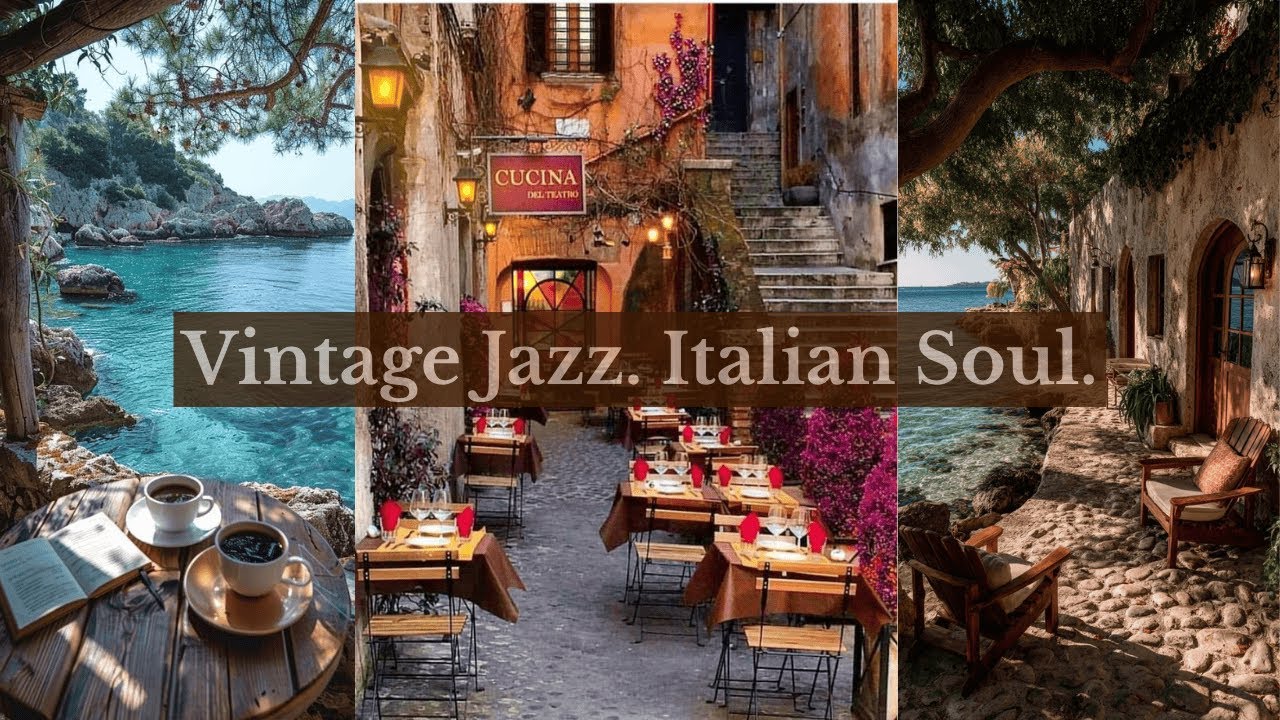 Vintage Jazz. Italian Soul. | Old Money Jazz Café Vibes - YouTube