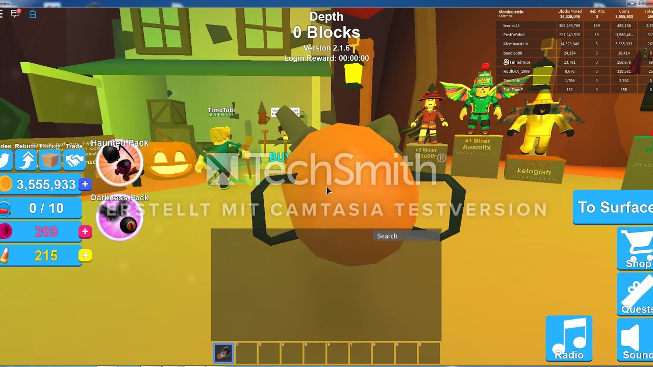 Roblox Mining Simulator - YouTube