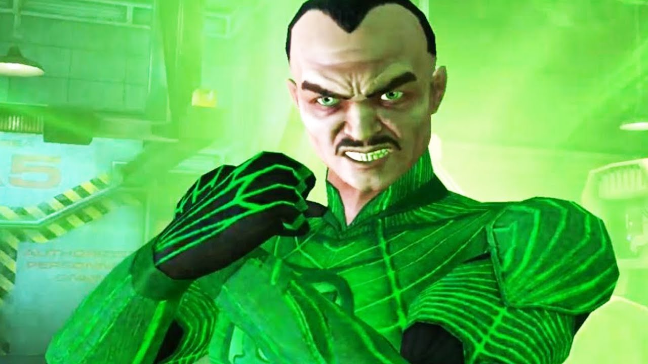 Injustice: Gods Among Us - Green Lantern Sinestro Super Attack Moves ...