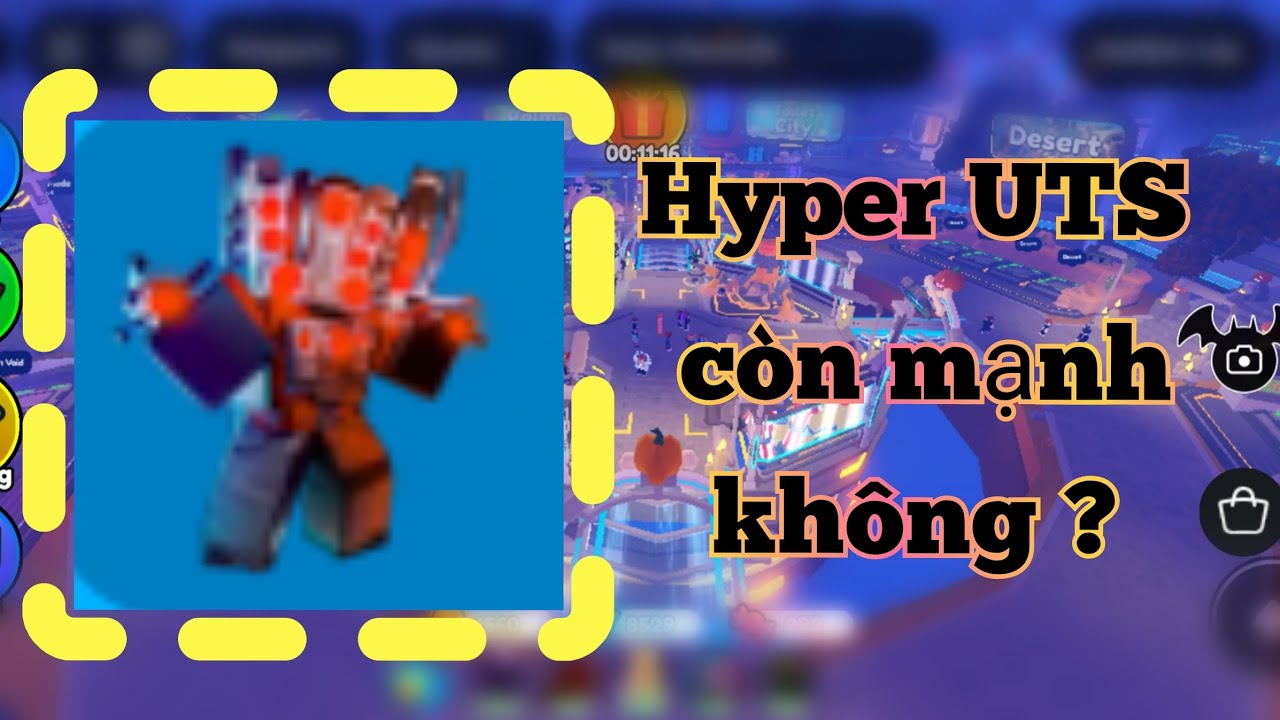 Hyper UTS còn mạnh không | Toilet tower defense | Panzzy - YouTube