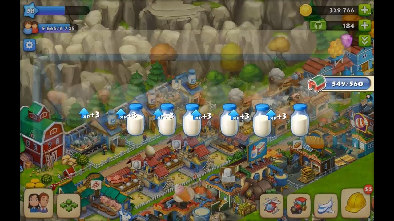 Township Level 58 Update 9 HD 1080p - YouTube