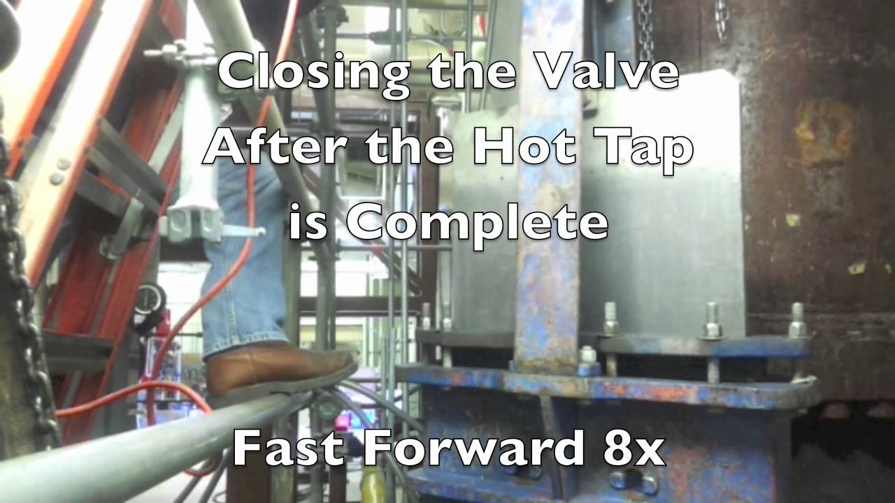 CRYOSTOP_36 inch Line Stop - YouTube