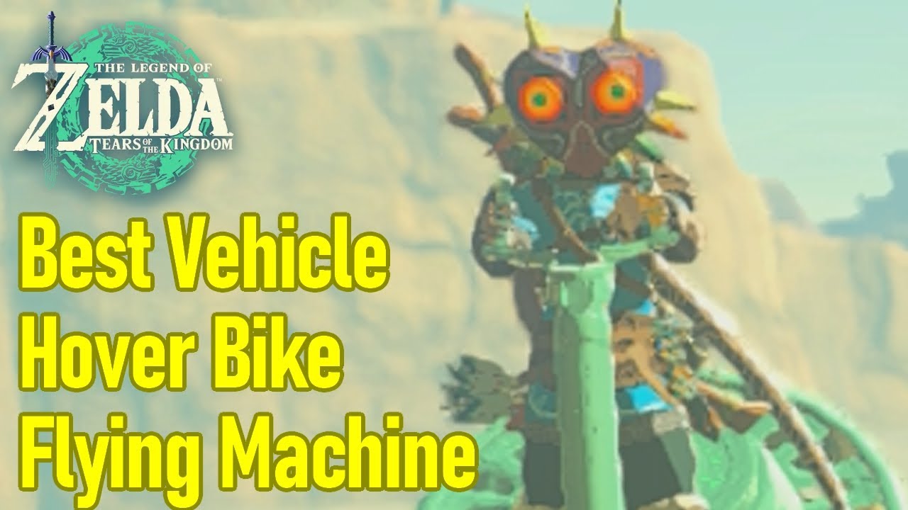 Zelda Tears of the Kingdom best vehicle, flying machine - YouTube