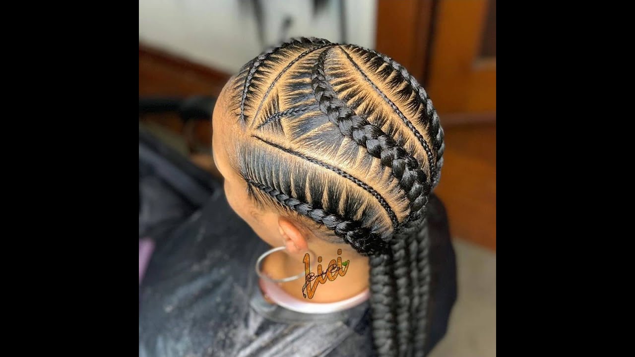 HOW TO MAKE ZIG ZAG BRAIDED NEW HAIRSTYLES.INSPIRING CREATIVE AFRICAN ...