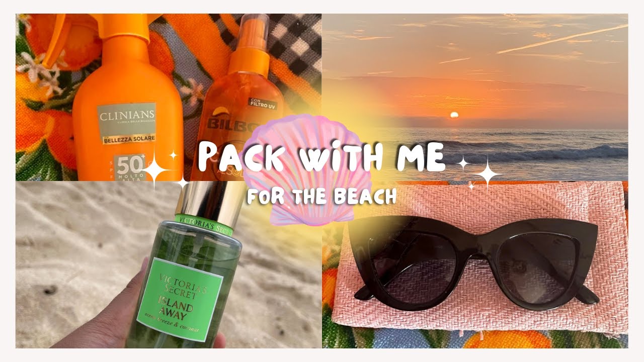 VLOG: Pack & Prep with Me For The Beach | Aestethic Vlog ...