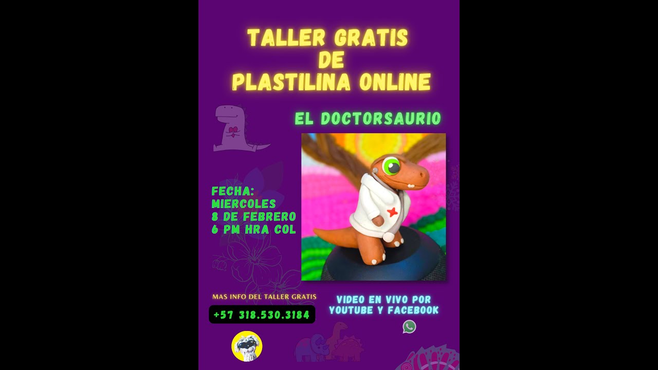 Como hacer un Doctorsaurio en Plastilina - 😎 Por : Esteban Triviño ...